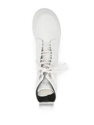 VIRON Eco Leather Combat Boots