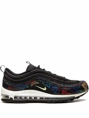 Nike Air Max 97 Se Rainbow Snake Sneakers - Black