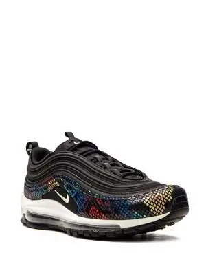 Nike Air Max 97 Se Rainbow Snake Sneakers - Black