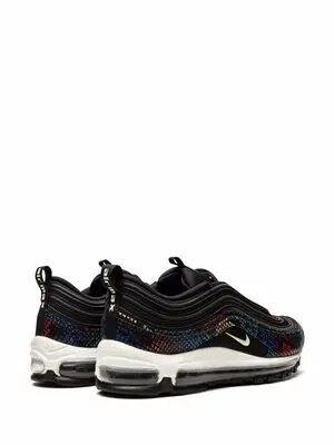 Nike Air Max 97 Se Rainbow Snake Sneakers - Black