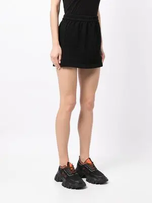 GROUND ZERO Logo-print Mini Skirt