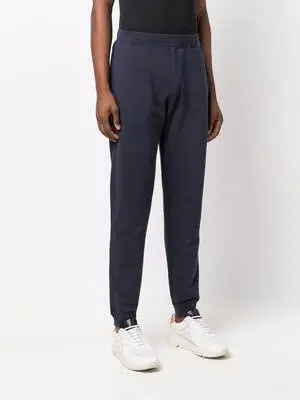 Sunspel Elasticated-waist Trousers - Blue