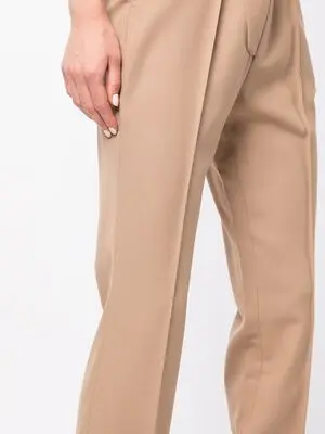 AMBUSH High-waisted Flared Trousers - Brown