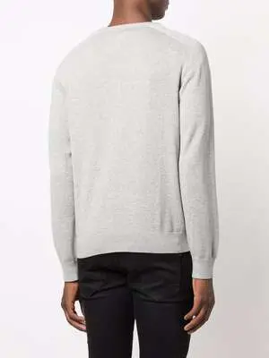 Philipp Plein Logo-patch Cotton Jumper - Grey