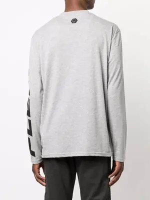 Philipp Plein Logo-print Long-sleeved T-shirt