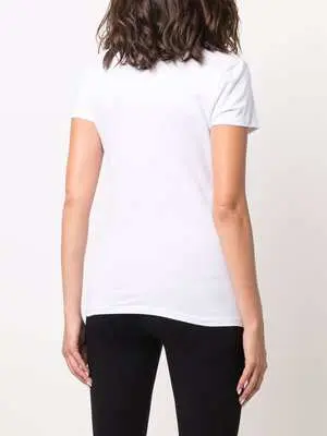 Philipp Plein Rhinestone Embellished Logo T-shirt