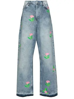 Natasha Zinko Wide Leg Jeans For Women