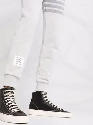 Thom Browne Signature 4-bar Stripe Track Pants - Grey