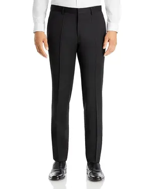 BOSS Genius Slim-fit Trousers - Black