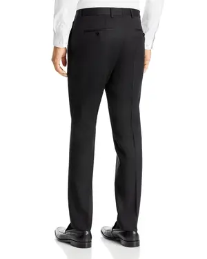 BOSS Genius Slim-fit Trousers - Black