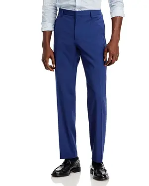 BOSS Genius Slim-Fit Trousers Navy