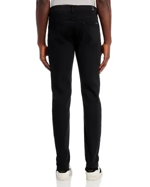 7 For All Mankind Luxe Performance Plus Slimmy Tapered Slim Fit Jeans - Black
