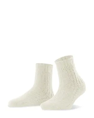 Falke Ribbed Bedsocks - Off White