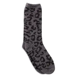 Barefoot Dreams Cozychic Barefoot In The Wild Socks - Graphite/carbon