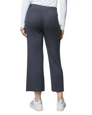 Splendid Georgie Ribbed Drawstring Pants - Ice Navy