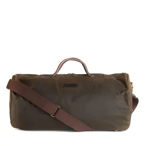 Barbour Waxed Cotton Holdall - Olive