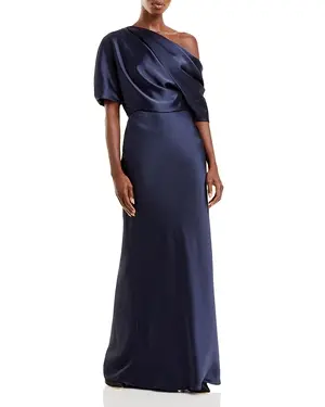 Amsale One Shoulder Evening Dresses