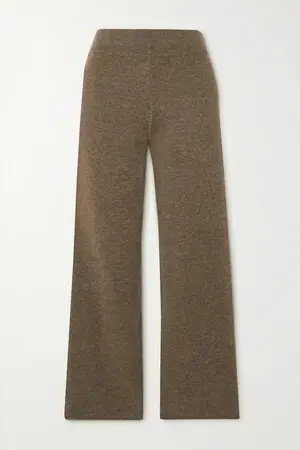 Le Kasha Ottawa Organic Cashmere Straight-leg Pants