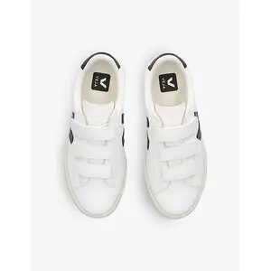 VEJA Recife Logo-embroidered Leather Trainers