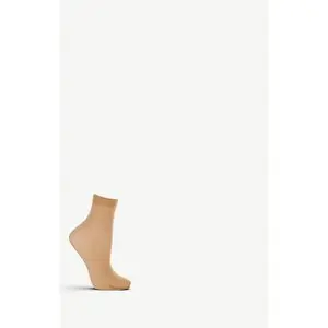 Wolford Individual 10 Ankle Socks - Gobi