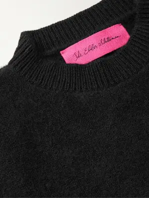 THE ELDER STATESMAN Cashmere Sweater - Black