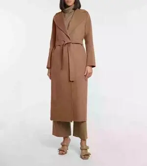 Max Mara Poldo Wool Coat - Brown