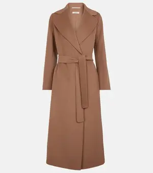 Max Mara Poldo Wool Coat - Brown