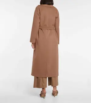 Max Mara Poldo Wool Coat - Brown