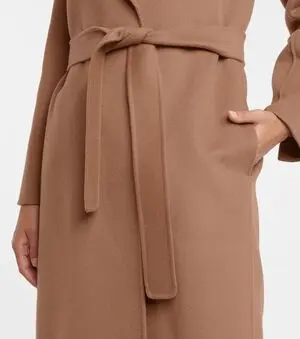 Max Mara Poldo Wool Coat - Brown