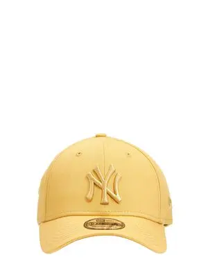 New Era Ny Yankees League Essential 39thirty Cap - Yellow