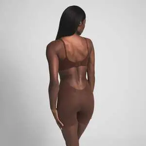 SKIMS Low Back Short | Light Neutral | | Sheer Sculpt - Cocoa