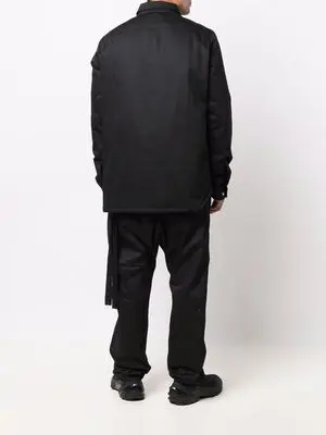 Rick Owens Cotton Shirt Jacket - Black