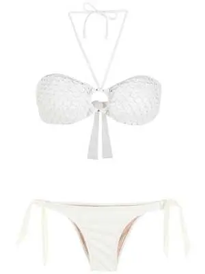 AMIR SLAMA Halter-neck Bikini Set