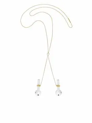 Delfina Delettrez 18kt Yellow Pearl Sonic Necklace