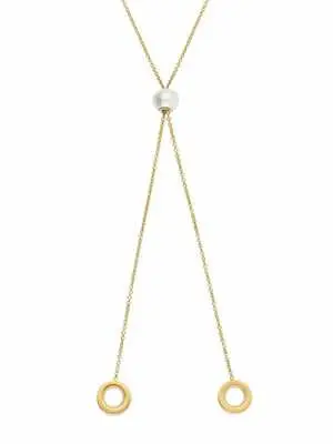 Delfina Delettrez 18kt Yellow Pearl Sonic Necklace