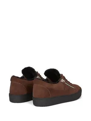 GIUSEPPE ZANOTTI Frankie Winter Low-top Sneakers - Brown
