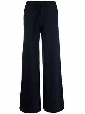 LISA YANG Sofi High-waisted Wide-leg Trousers - Blue