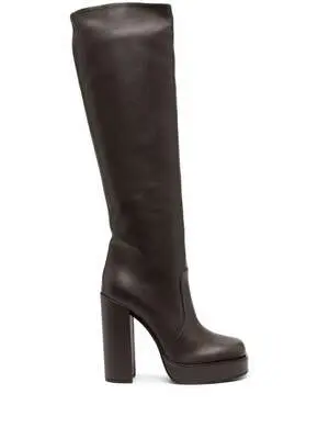 Le Silla Square Toe Boots For Women