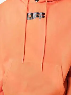 Off-White Logo-print Drawstring Hoodie