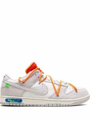 Nike X Off White Dunk Low Lot 31 Sneakers - Neutrals