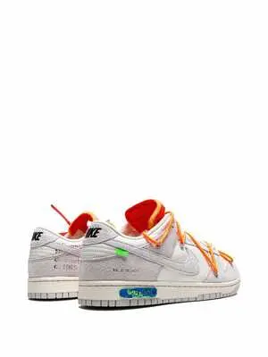 Nike X Off White Dunk Low Lot 31 Sneakers - Neutrals