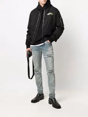 Amiri Ripped-effect Skinny Jeans