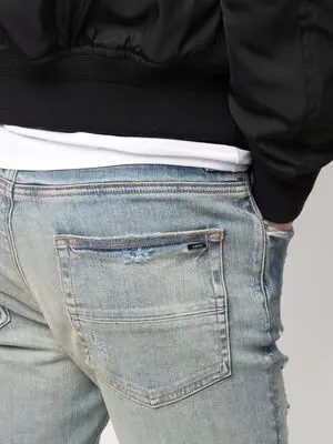 Amiri Ripped-effect Skinny Jeans