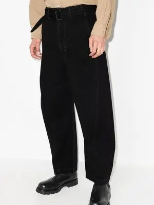 LEMAIRE Belted Loose-fit Trousers