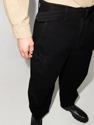 LEMAIRE Belted Loose-fit Trousers