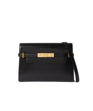 Saint Laurent Manhattan Leather Shoulder Bag