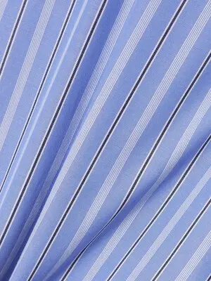 MAISON MARGIELA Striped Cotton-poplin Shirt