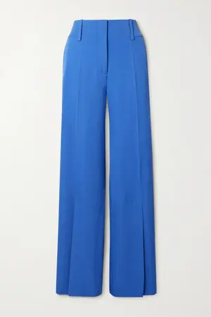 JW Anderson Grain De Poudre Wool Wide-leg Pants