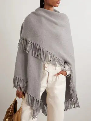 Arch4 Fringed Cashmere Wrap