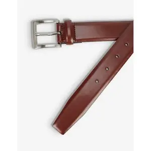 DENTS Glossy Leather Belt